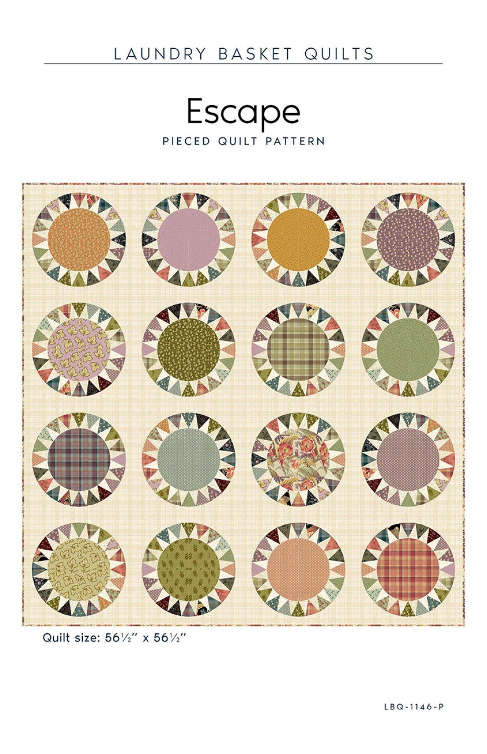 Escape Quilt Pattern by Laundry Basket Quilts – Charm City Fabrics