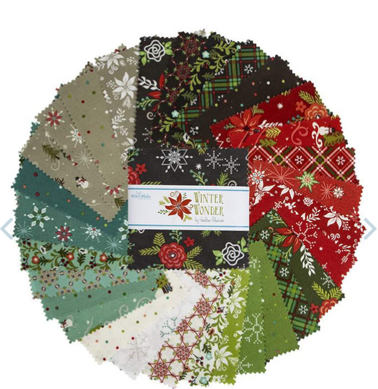 Winter Wonder Fabric 5" Stackers from Riley Blake Designs – Charm City ...